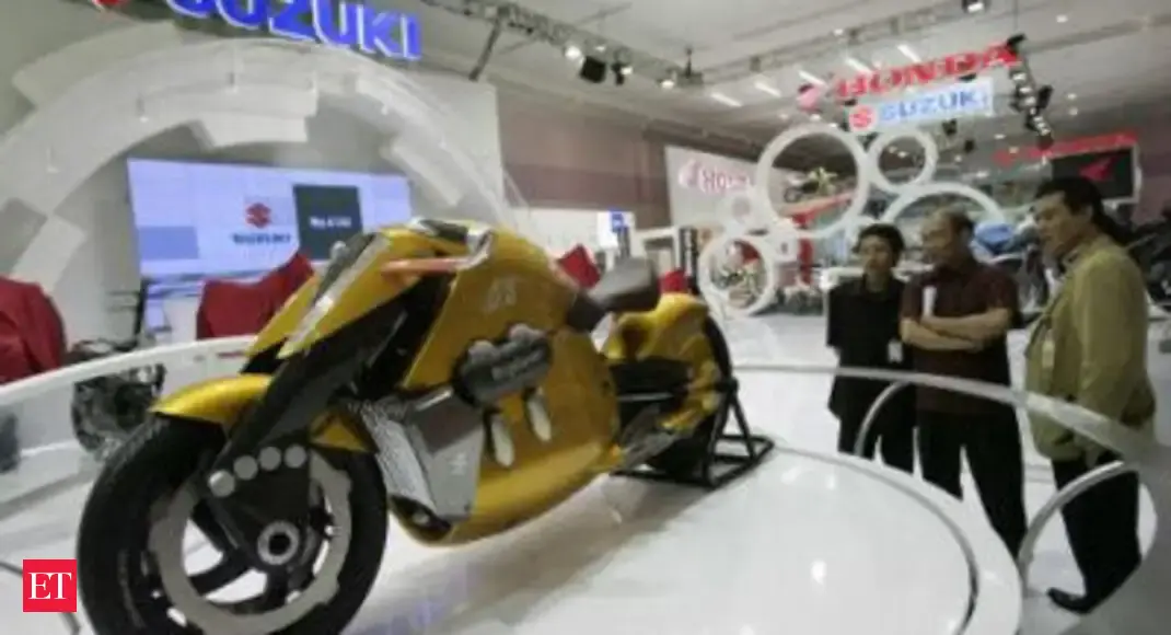 Suzuki Biplane Concept Motorcycle - | The Economic Times