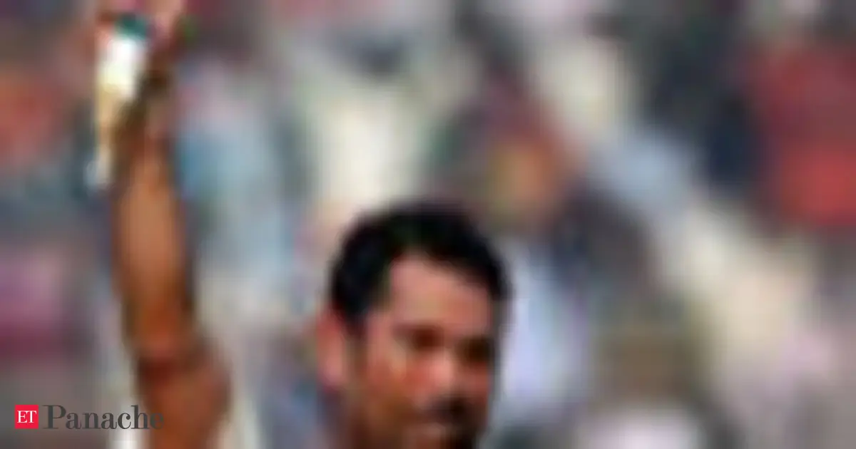 Sachin top model for health, happiness - The Economic Times