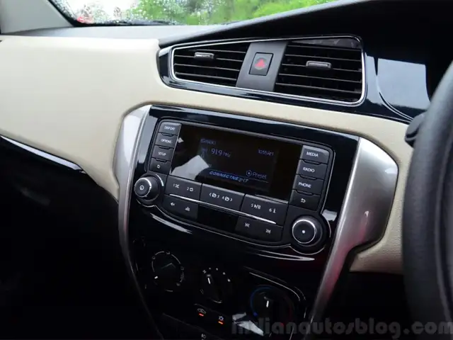 Center console - Review – Tata Zest Diesel AMT F-Tronic | The Economic ...