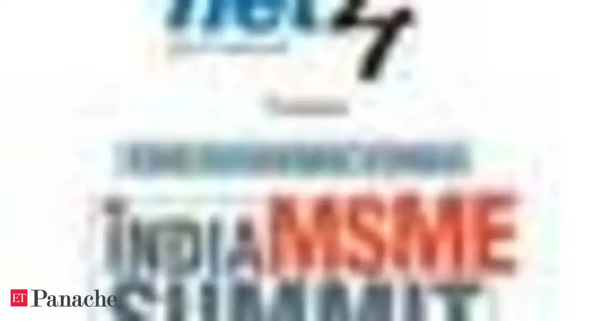 India MSME Summit - Agenda - The Economic Times