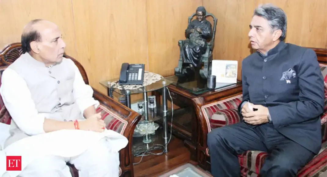 BJP MP Rajyavardhan Singh Rathore - August 29, 2014 | The Economic Times