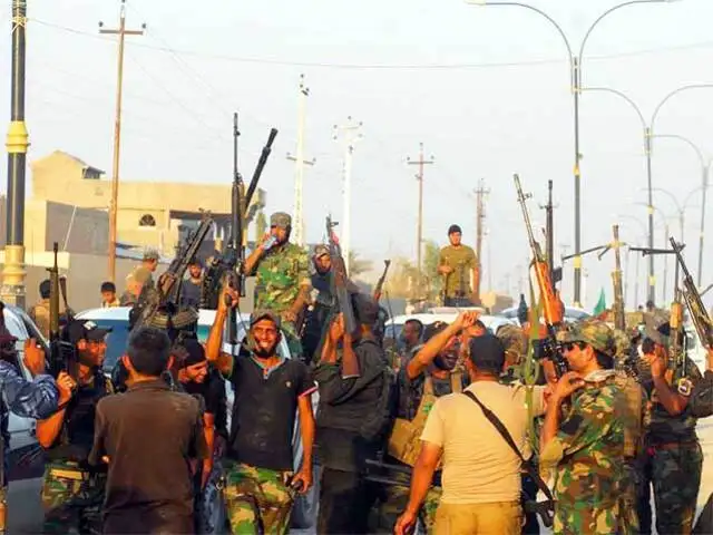 Peace Brigades celebrate - Iraq claims further advances against ISIS ...