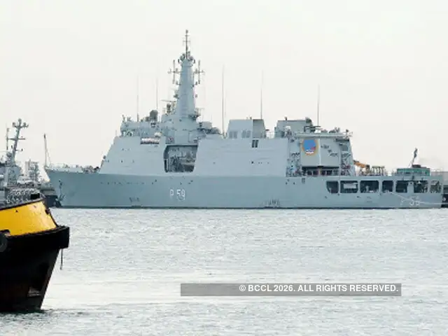 Navy's largest patrolling vessel INS Sumitra commissioned - Navy's ...