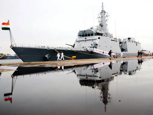 Navy's largest patrolling vessel INS Sumitra commissioned - Navy's ...
