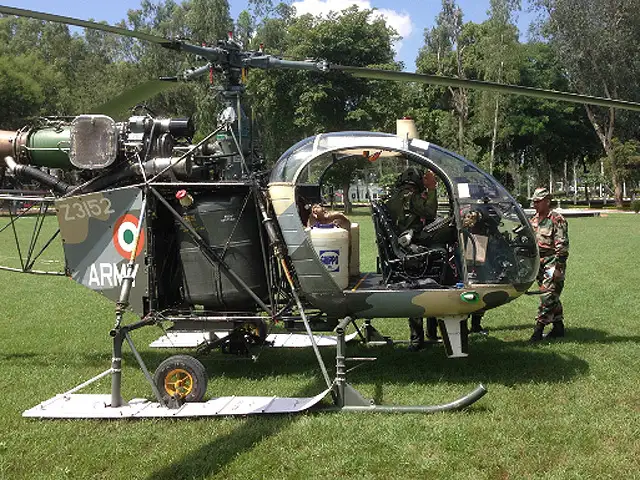 Rescue team boarding a Indian air force helicopter - J&K floods: Rescue ...