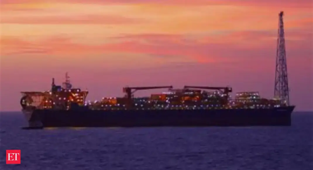 KG-D6 production vessel - | The Economic Times