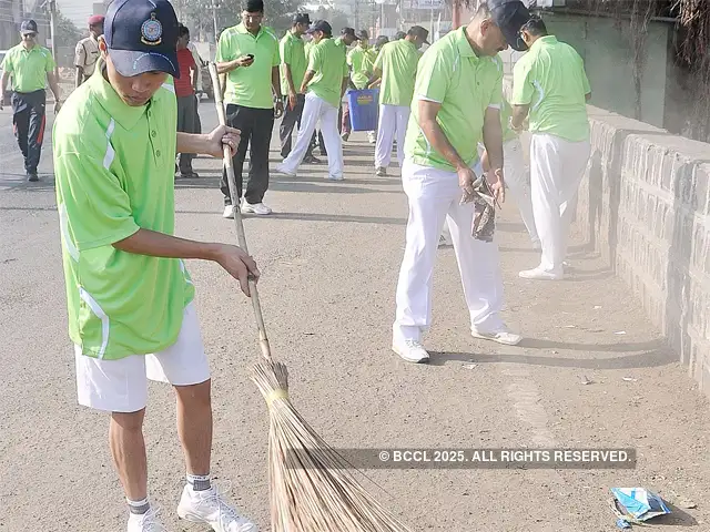 Cleanliness campaign - October 5, 2014 | The Economic Times
