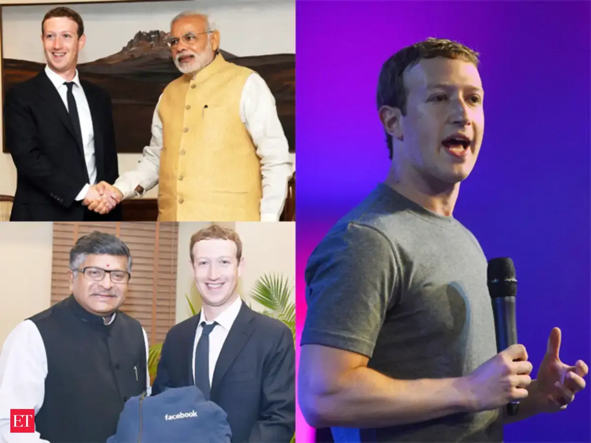 Facebook CEO Mark Zuckerberg's India visit: 7 highlights - Zuckerberg's ...