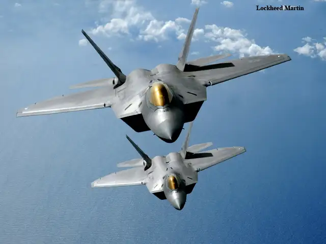Developed by Lockheed Martin - Lockheed Martin F-22 Raptor: All about ...