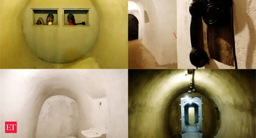 A sneak peek into Italian dictator Benito Mussolini's air raid shelter ...