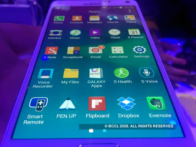 TouchWiz - Apple iPhone 6 versus Samsung Galaxy Note 4: Is bigger ...