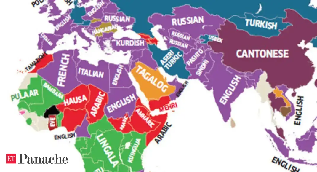 Second languages of the world - The Economic Times