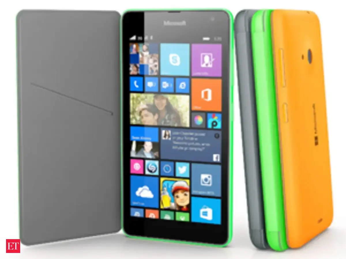 First Microsoft Lumia smartphone unveiled - The Economic Times Video ...