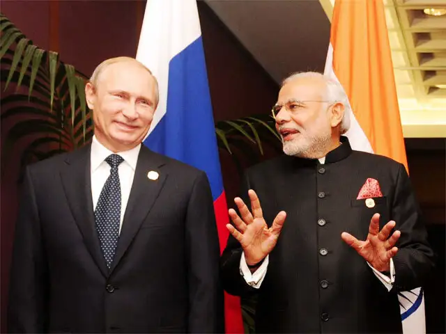 Russian President Vladimir Putin and Modi meet ahead of the G20 Summit ...