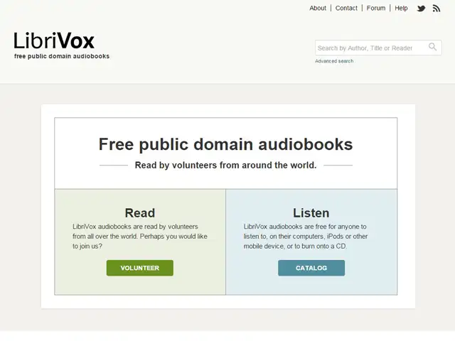 LibriVox - 7 easy e-book destinations for book lovers | The Economic Times