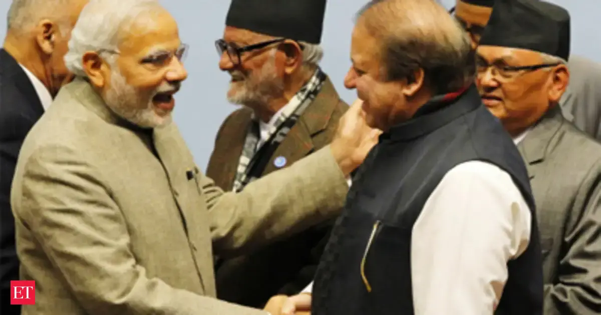 PM Narendra Modi-Nawaz Sharif handshake gets prominent coverage in ...