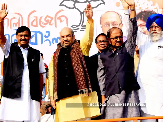 Amit Shah's rally was huge - 10 defining images of Amit Shah's rally ...