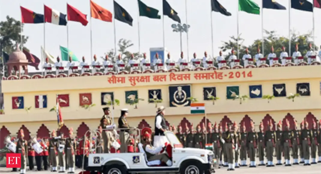 Pm Narendra Modi Salutes Bsf On Its Raising Day The Economic Times