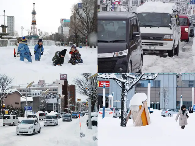 Northern Japan in the grip of a blizzard - Northern Japan in the grip ...