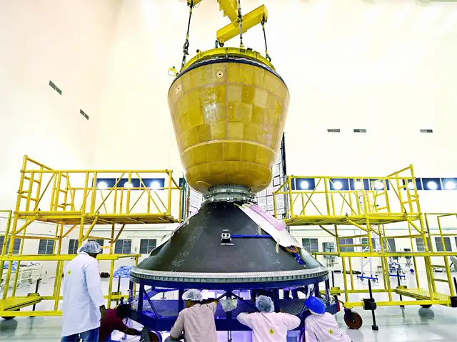 Test module for safe return - GSLV Mk-III: ISRO successfully test flies ...