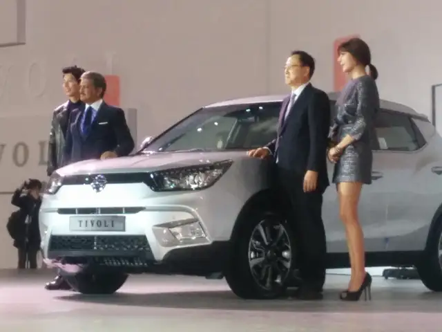 1.6 litre petrol engine - Ssangyong launches small SUV Tivoli | The ...