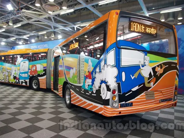AC and infotainment features - Tata Luxury Bus, Starbus Ultra AC ...