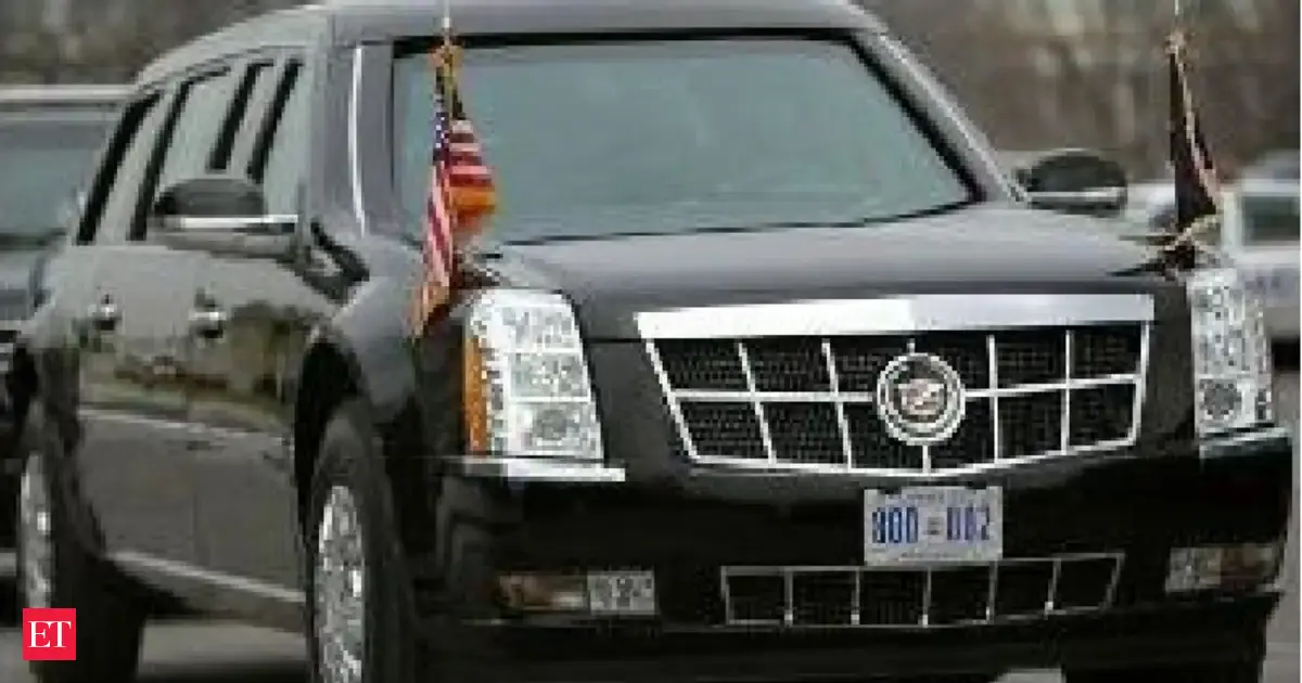 A Sneak Peek Into Obama's Armoured Cadillac One - The Economic Times