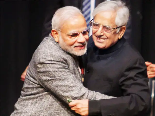 Mufti Mohammed Syed takes oath - March 01, 2015 | The Economic Times