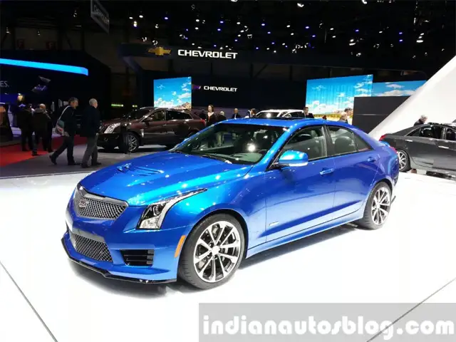 Cadillac ATS-V - Cadillac ATS-V & CTS-V launched at Geneva Auto Show ...