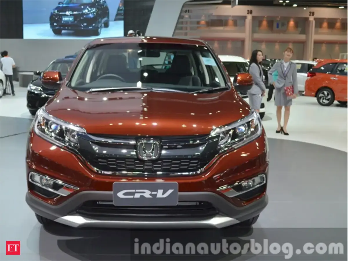 New CR-V features a ‘Solid Wing Face’ grille - Honda brings India-bound ...