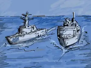 Naval ship INS Guldar returns after upgradation - The Economic Times