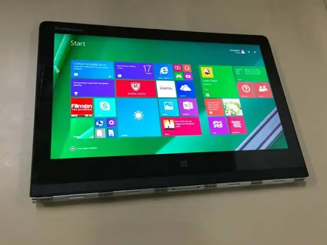 Design - Lenovo Yoga 3 Pro has an improved touchscreen with the ...
