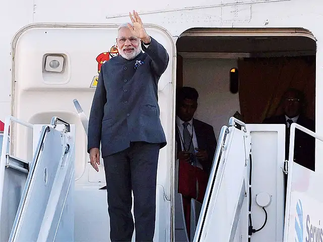 PM Modi in Toulouse - Defining images: Prime Minister Narendra Modi on ...