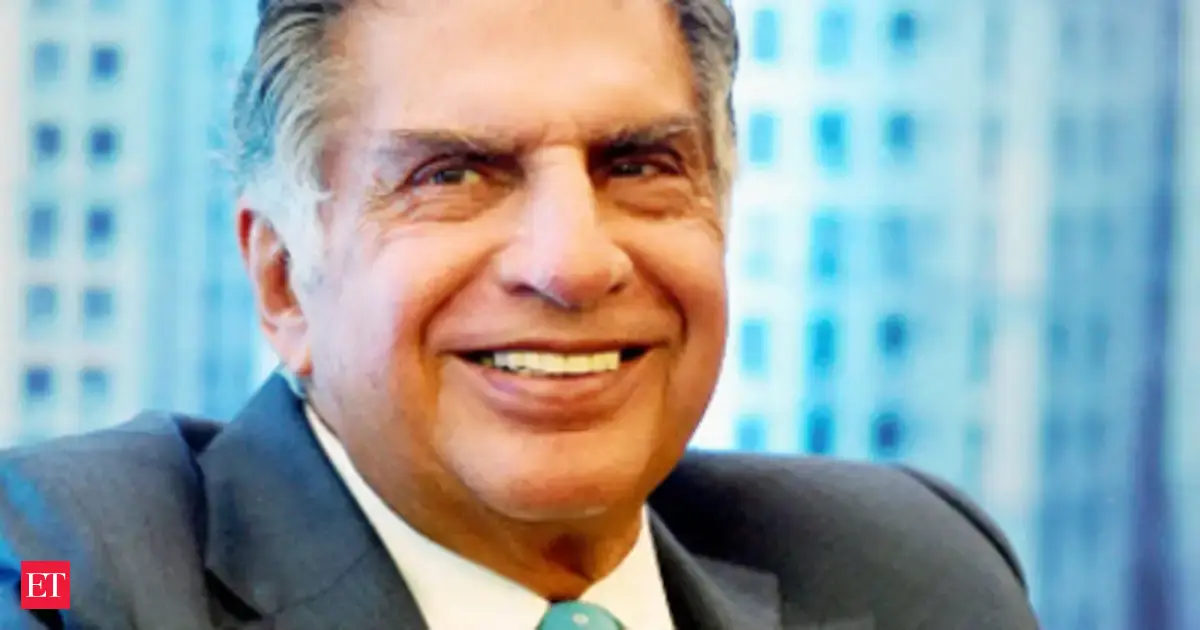 Ratan Tata asks India Inc to keep the faith - The Economic Times