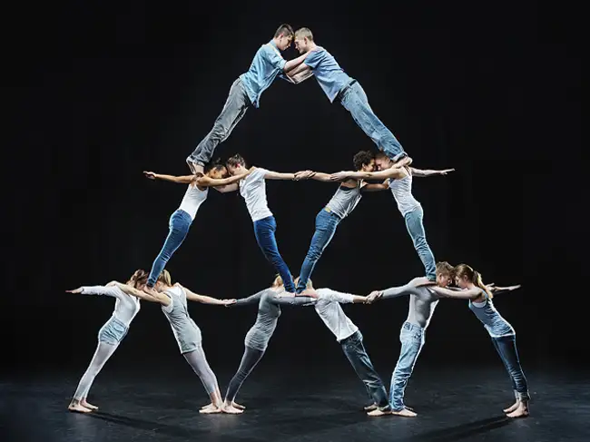 How to assemble perfect human pyramid found - The Economic Times