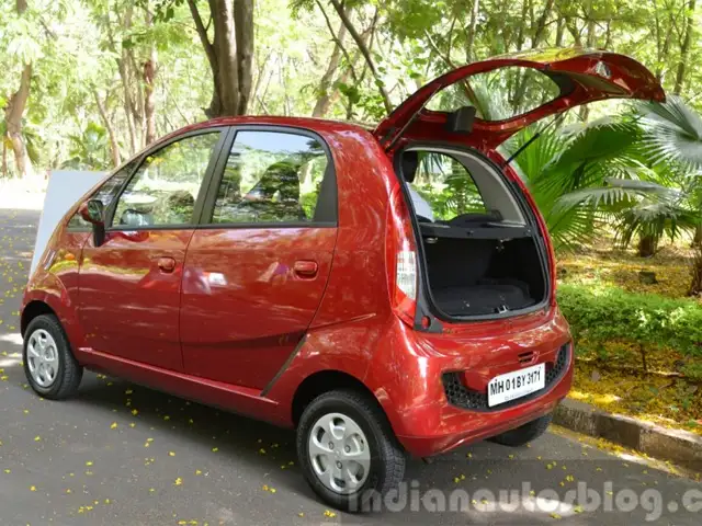 Nano uses a monocoque platform - 2015 Tata GenX Nano: What's new in the ...