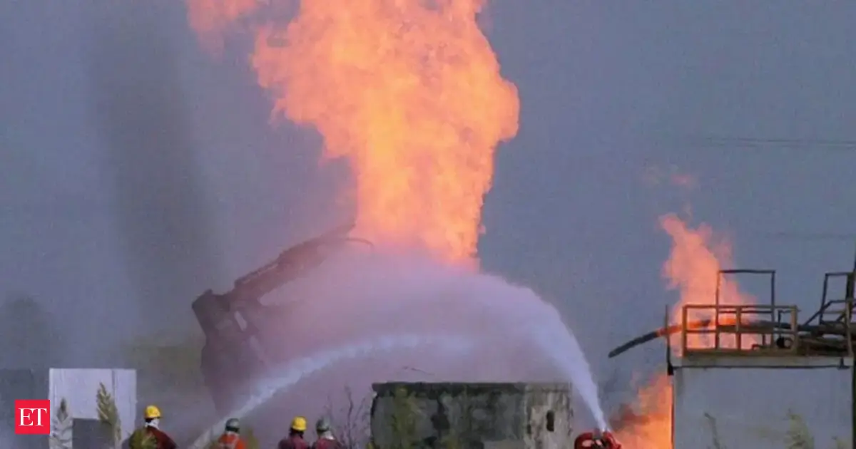 ONGC fire: One more person succumbs, death toll reaches 2 - The ...