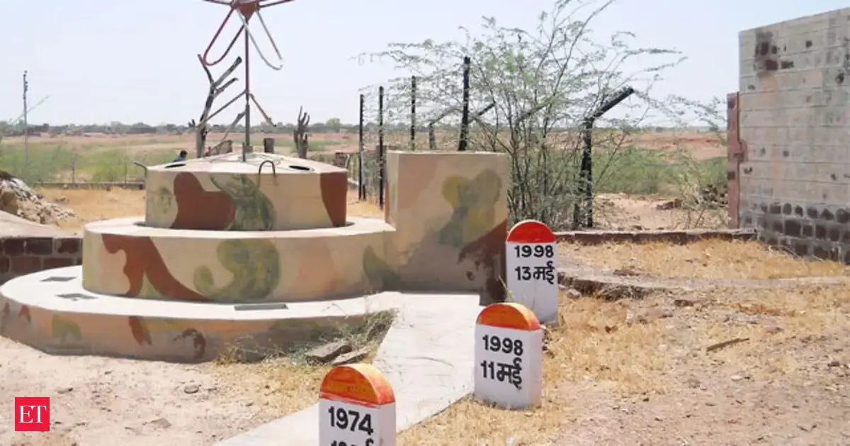 Pokhran N-test village awaits basic infrastructure - The Economic Times