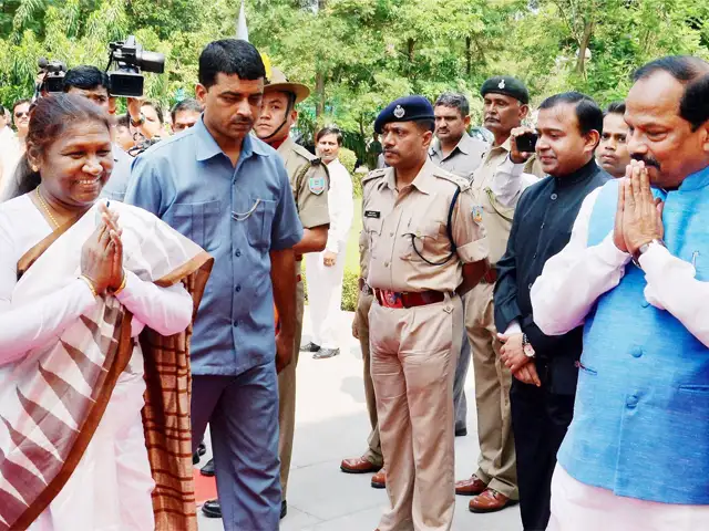 Jharkhand's new Governor Draupadi Murmu - May 18, 2015 | The Economic Times