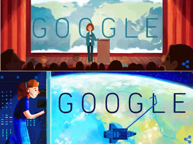 Today's Google doodle honours astronaut Sally Ride, and we love it ...