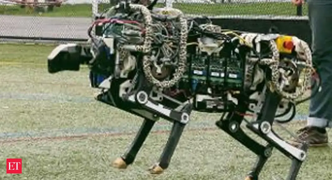 MIT's cheetah robot can now leap over obstacles - The Economic Times