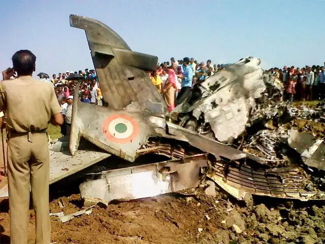 Indian Air Force's jet trainer aircraft crashes in Odisha - Crashed 50 ...