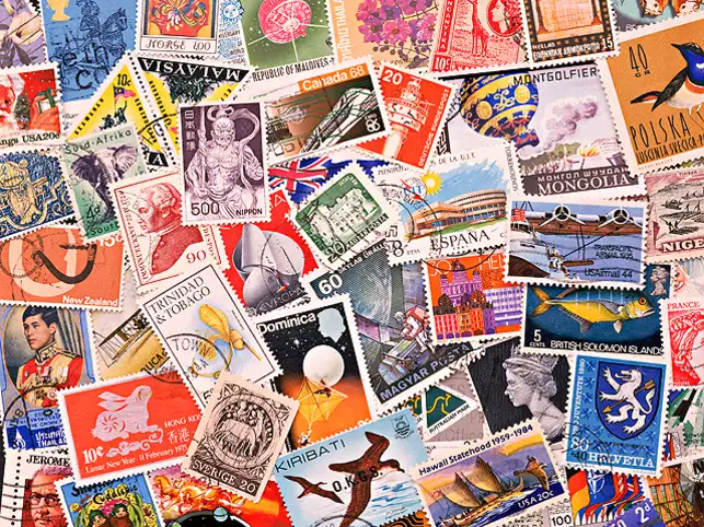 A collection of rare stamps on show - The Economic Times