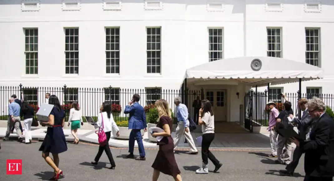 Reporters evacuated from White House after bomb threat - The Economic Times