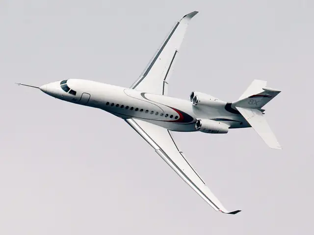 Dassault Falcon 8X jet - Spectacular images: 51st Paris Air Show at Le ...
