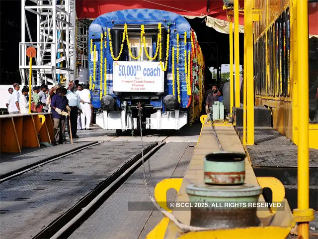 ICF produced 1,704 coaches in 2014-15 - Suresh Prabhu flags off 50 ...