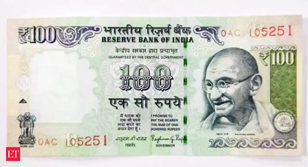 RBI issues Rs 100 notes with new numbering pattern - The Economic Times