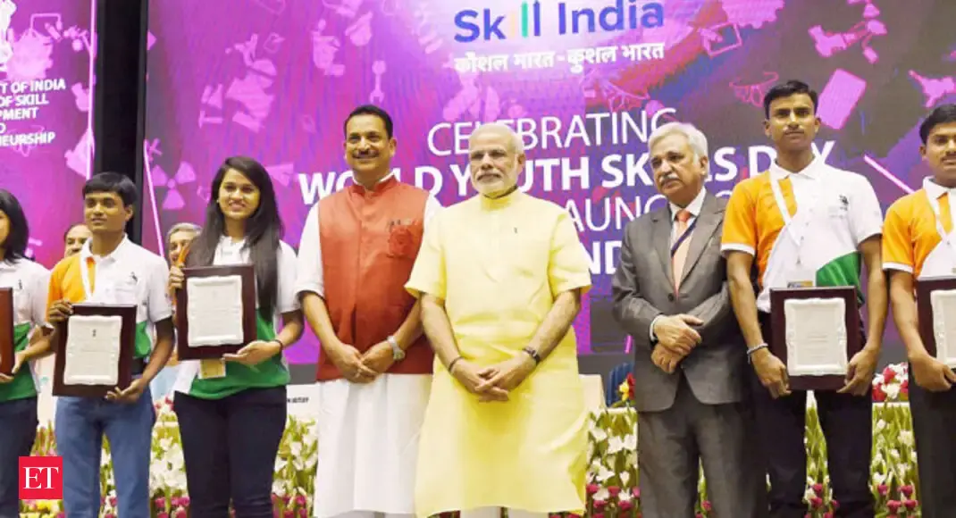 Skill India 'relaunching' of UPA programme: Congress - The Economic Times