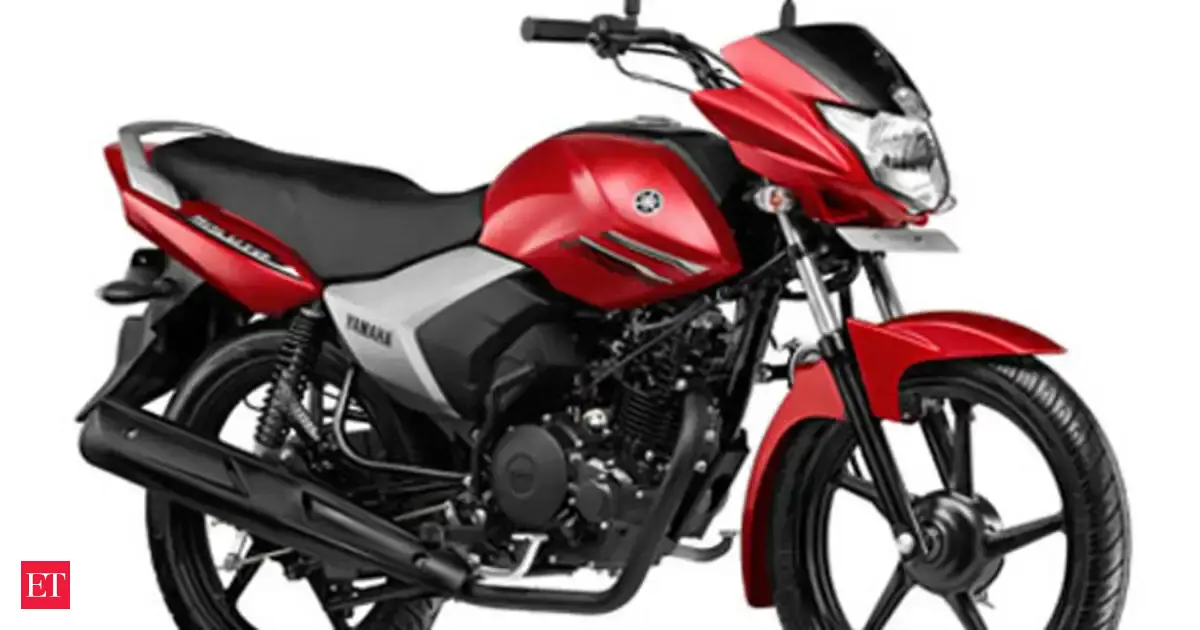 Yamaha launches variant of 'Saluto' bike at Rs 54,500 - The Economic Times