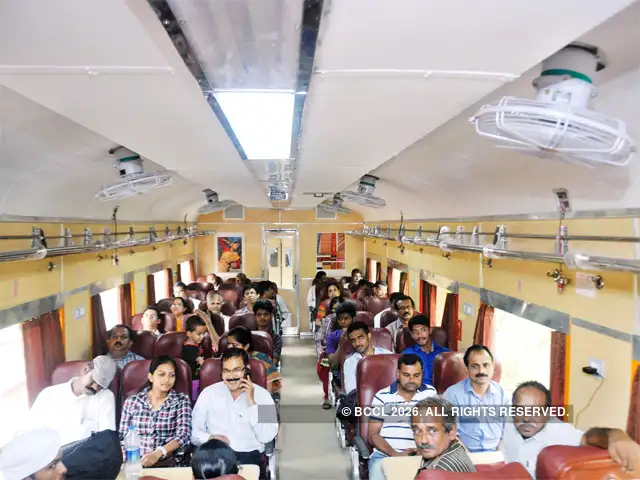 India's first air-conditioned DEMU train - Seven types of coaches that ...